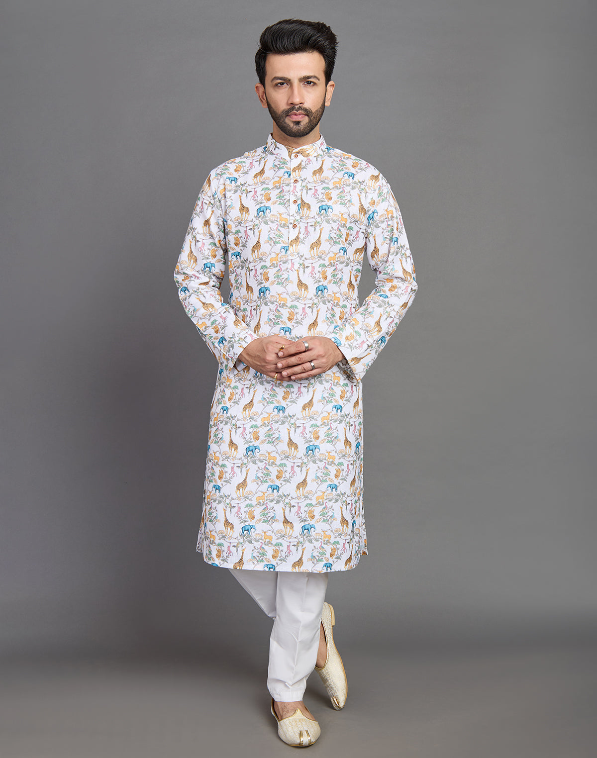 Celebrate in Style with Traditional Wear Kurta for Men – South India ...